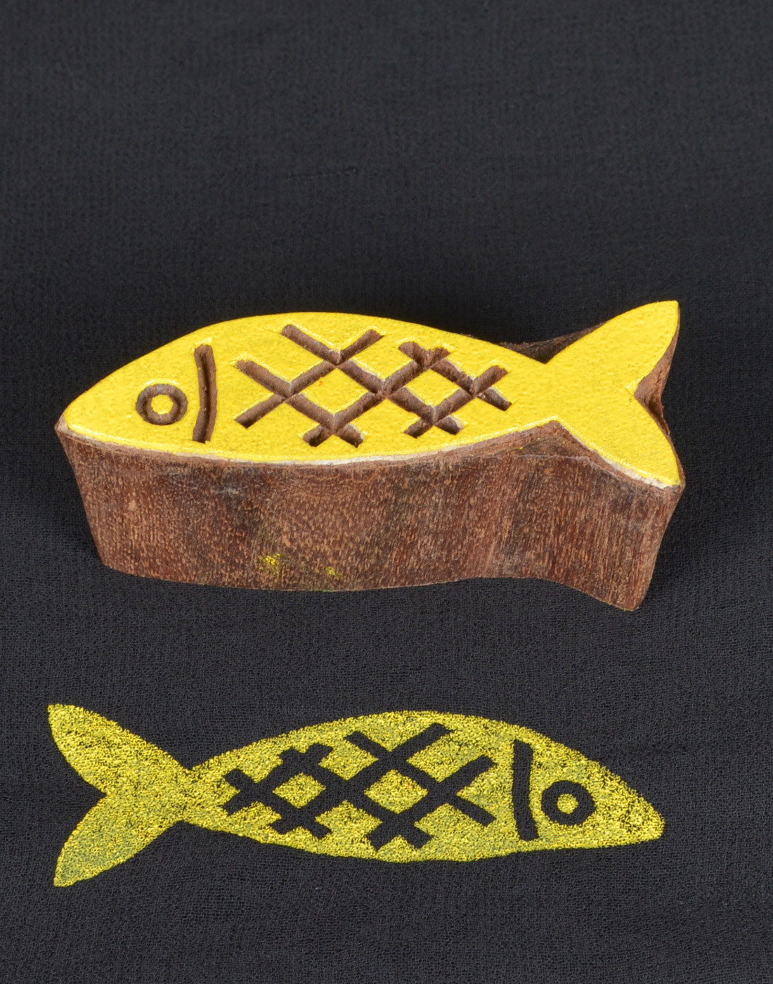 Hand Carved Wooden Blocks Hand-Carved Wooden Printing Blocks Set Of 5 ...