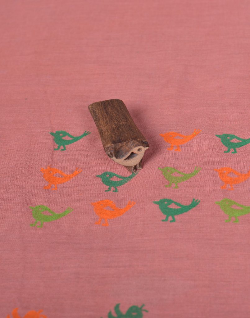 Small Bird Design For Block Printing 492 | RR Printing Tools